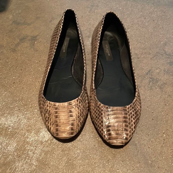 Ann Taylor | Shoes | Sable Print Ann Taylor Flats | Poshmark